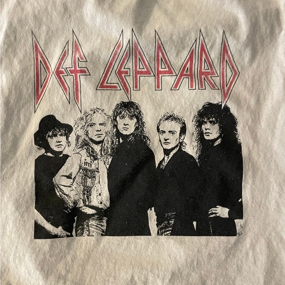Tops | Def Leppard Band Tank Top | Poshmark